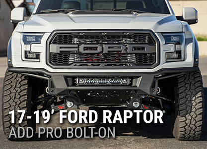 2017-2019 Ford Raptor ADD PRO Bolt-On Bumper - Addictive Desert Designs