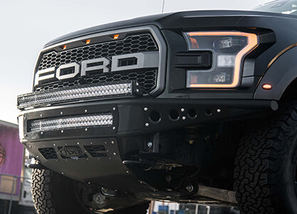 2017 Ford Raptor Venom Bumpers and Side Steps - ADDOffroad