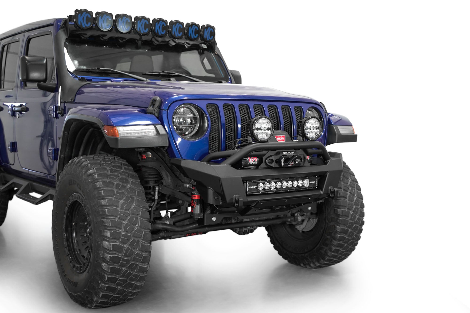 Wrangler JL & Gladiator JT Stubby Winch Front Bumper | Phantom