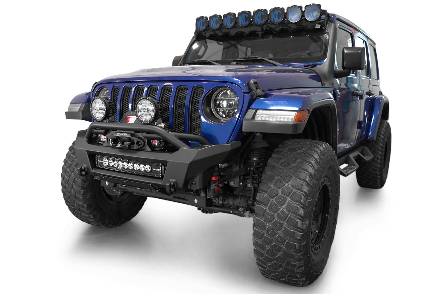 Wrangler JL & Gladiator JT Stubby Winch Front Bumper | Phantom