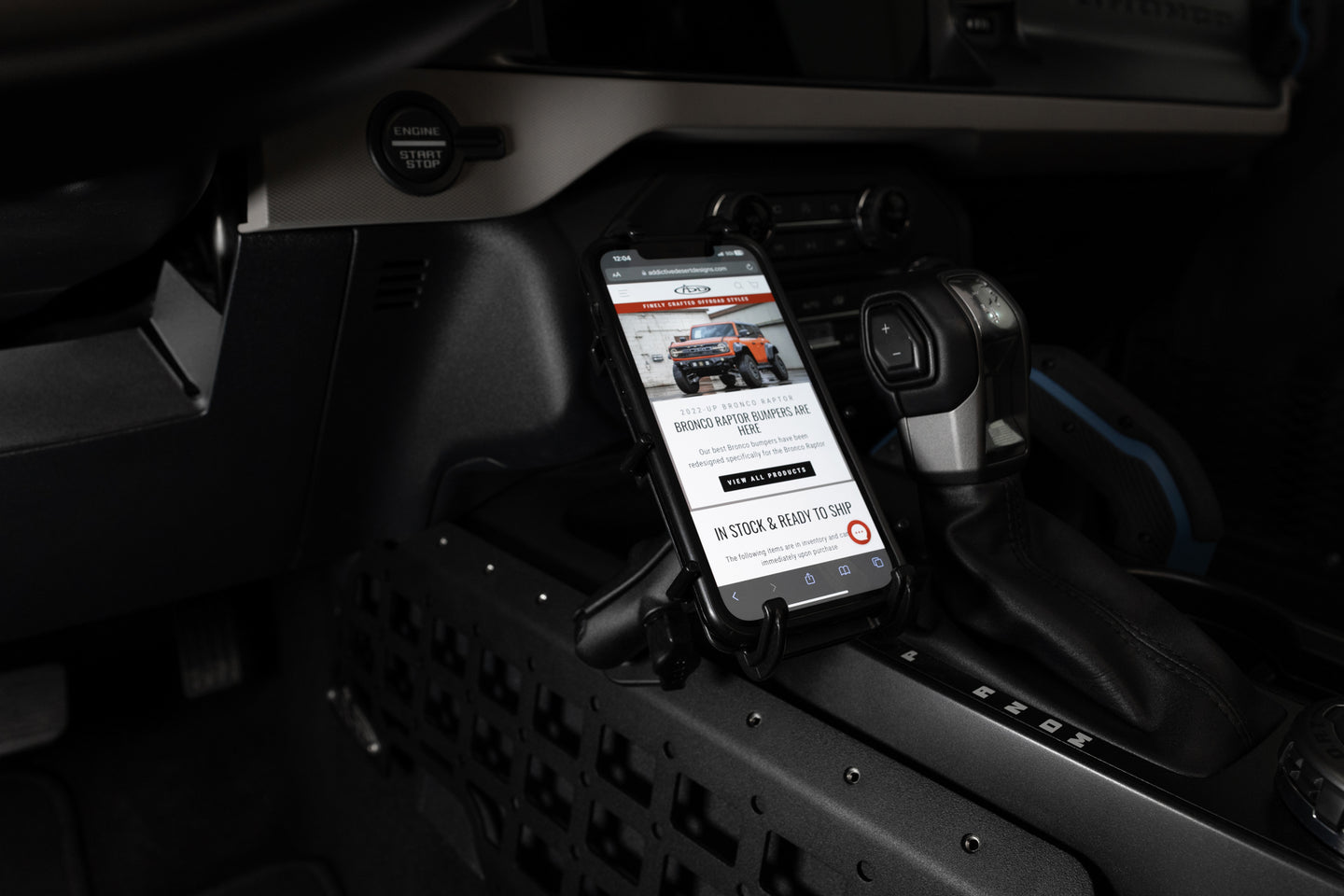 6th Gen Bronco Center Console Molle Panels | ADD Offroad