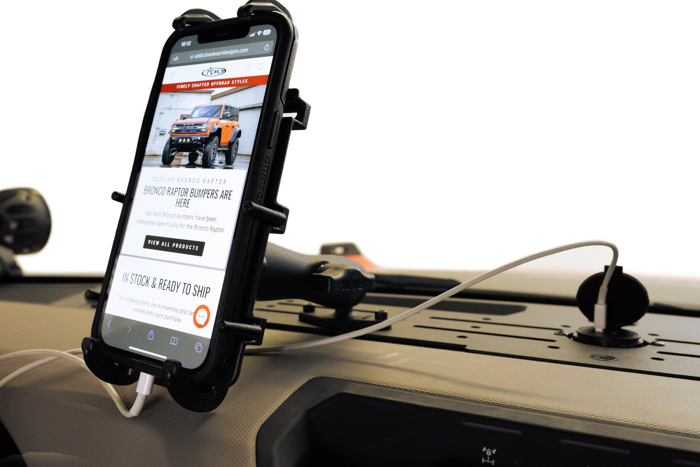 6th Gen Bronco Digital Device Dash Mount | ADD Offroad