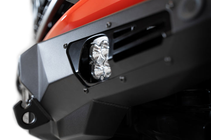 Bronco Raptor Front Bumper | Bomber Series With Baja Designs Lighting