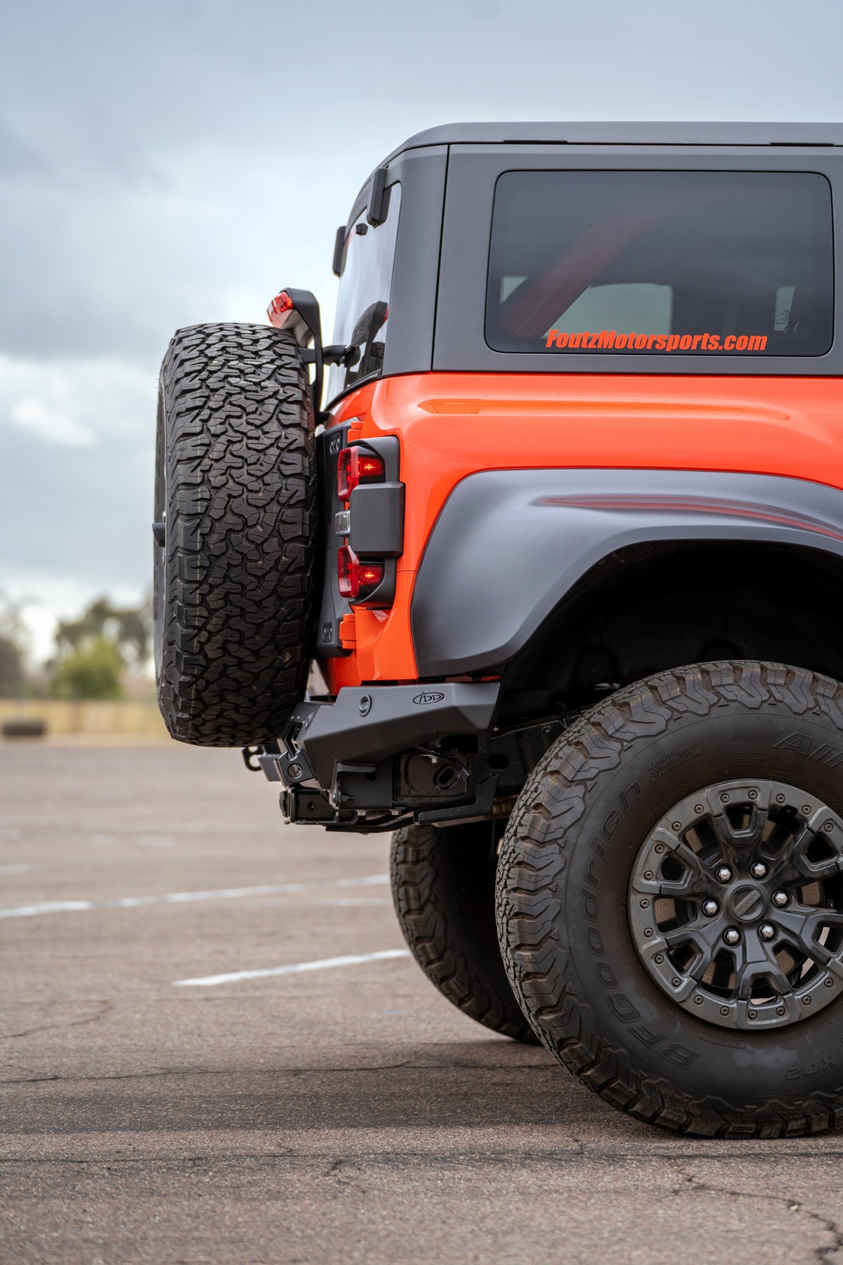 Bronco Raptor Rear Bumper | Bomber Series