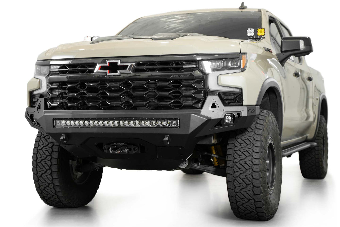 Silverado ZR2 Front Bumper | Stealth Fighter Series