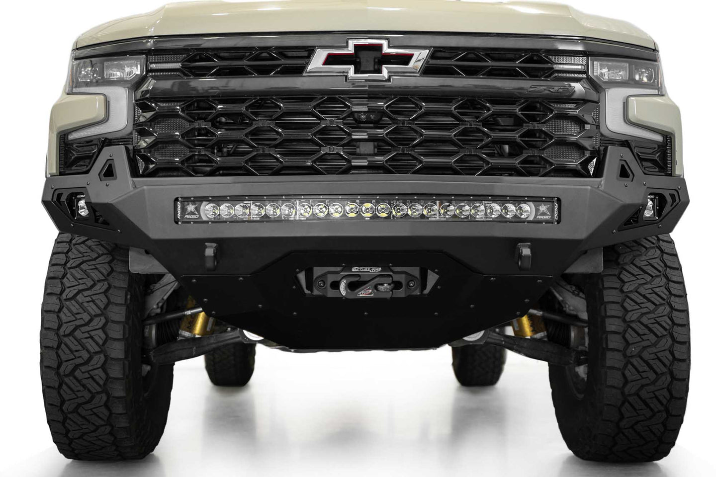 Silverado ZR2 Front Bumper | Stealth Fighter Series