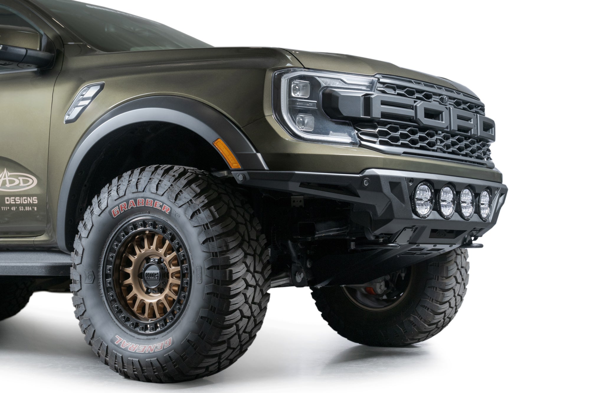 2024-2025 Ford Ranger Raptor Edge Front Bumper | ADD Offroad