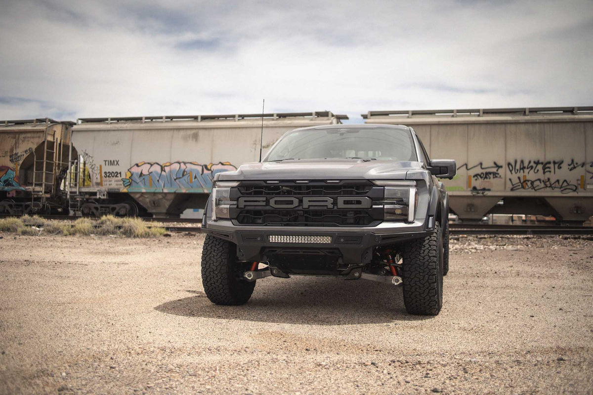 2021+ Raptor Front Bumper | The Rock Fighter