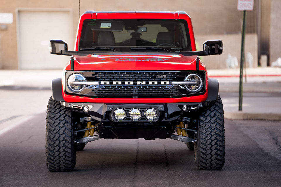 2021-2025 Bomber Bronco Front Bumper with Rigid Light Mounts