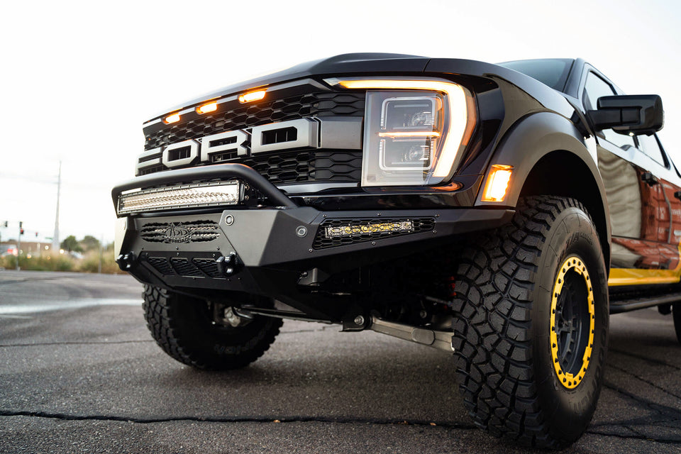 3rd Gen Ford Raptor/Raptor R Front Bumper | HoneyBadger Hoop
