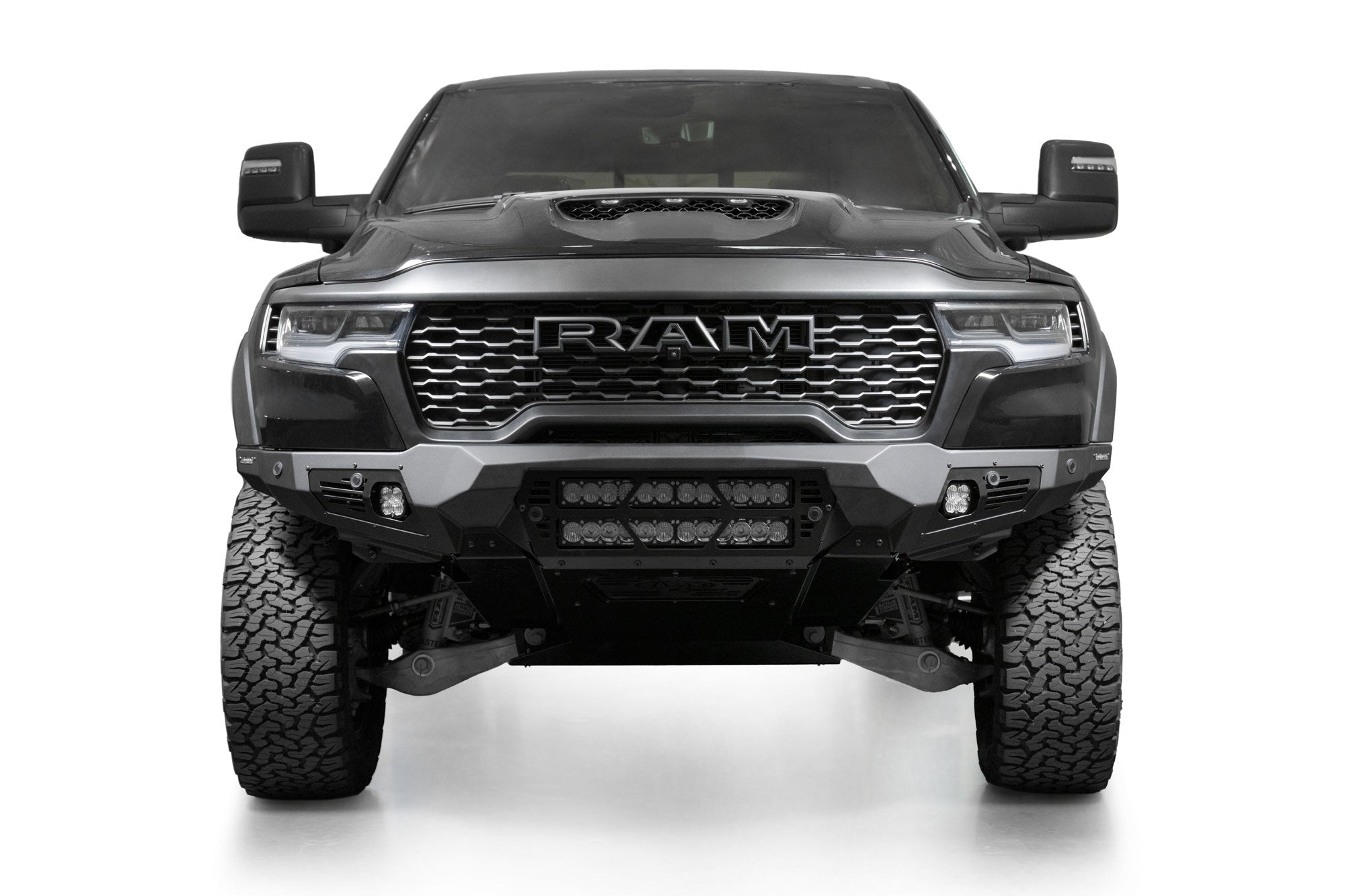 2025-2026 Ram RHO Dual 20-Inch Light Bar Bomber Front Bumper | ADD Offroad