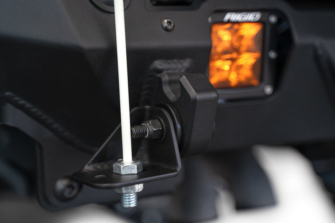 Off-Road Bumper D-Ring Mount Whip Flag Holder | Rago Fabrication