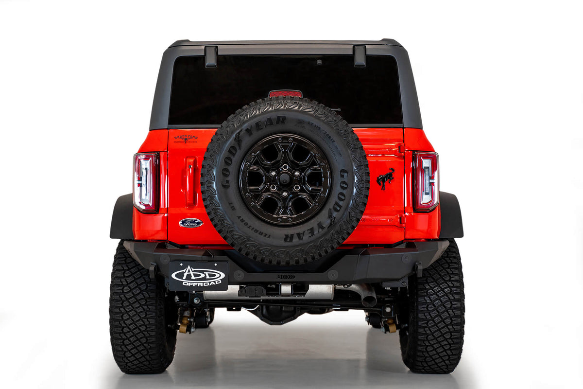 2021-2023 Bronco Rear Bumper | Rock Fighter | ADD Offroad