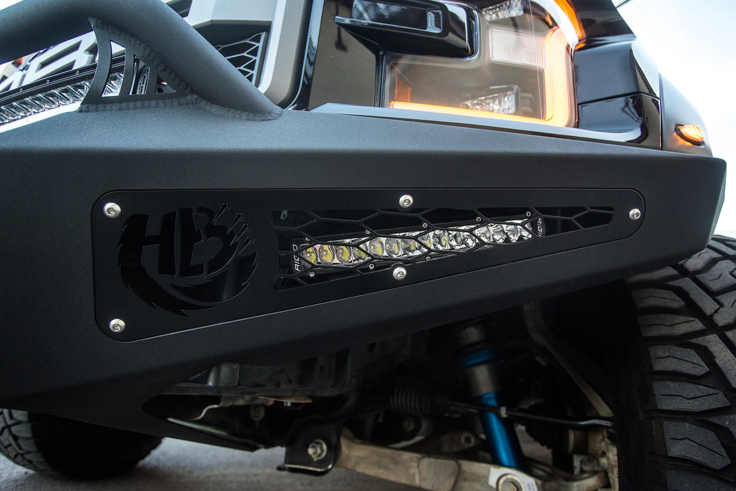 2nd Gen Ford F-150 Raptor HoneyBadger Front Bumper | ADD Offroad