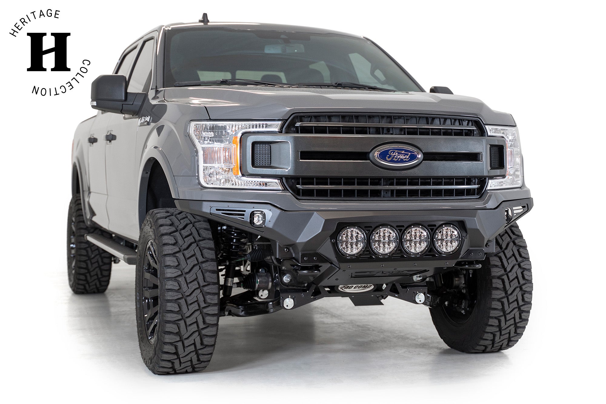 2018-2020 Ford F-150 Front Bumper | Bomber | Rigid Light Mounts