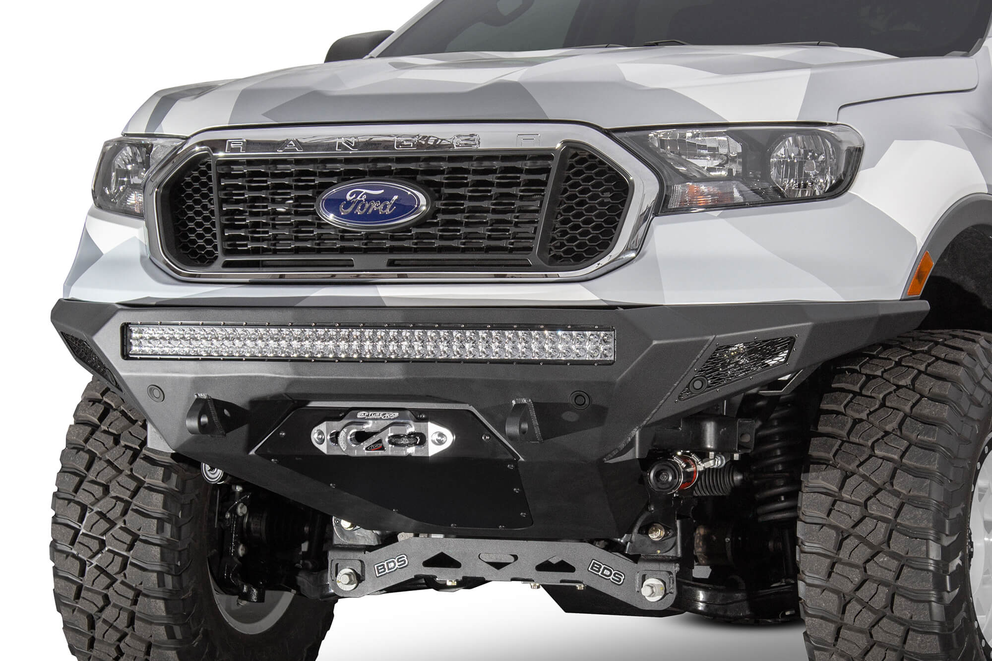 2019-2022 Ford Ranger Stealth Fighter Front Bumper | ADD Offroad