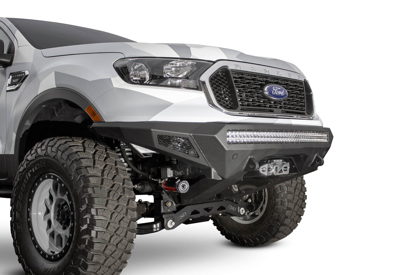 2019-2022 Ford Ranger Stealth Fighter Front Bumper | ADD Offroad