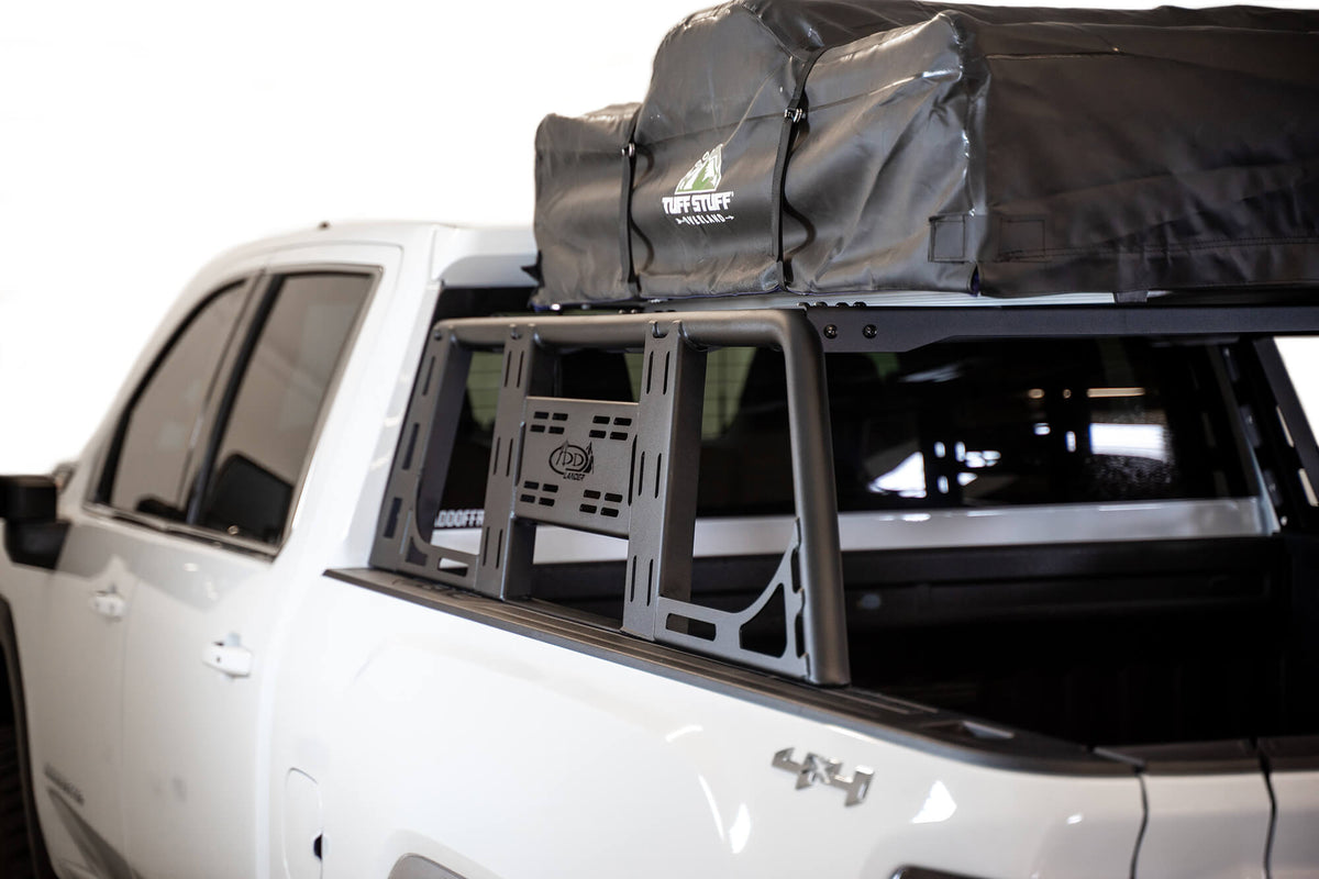 Overland Truck Bed Rack | Fits RAM, Chevy, GMC, & Ford trucks