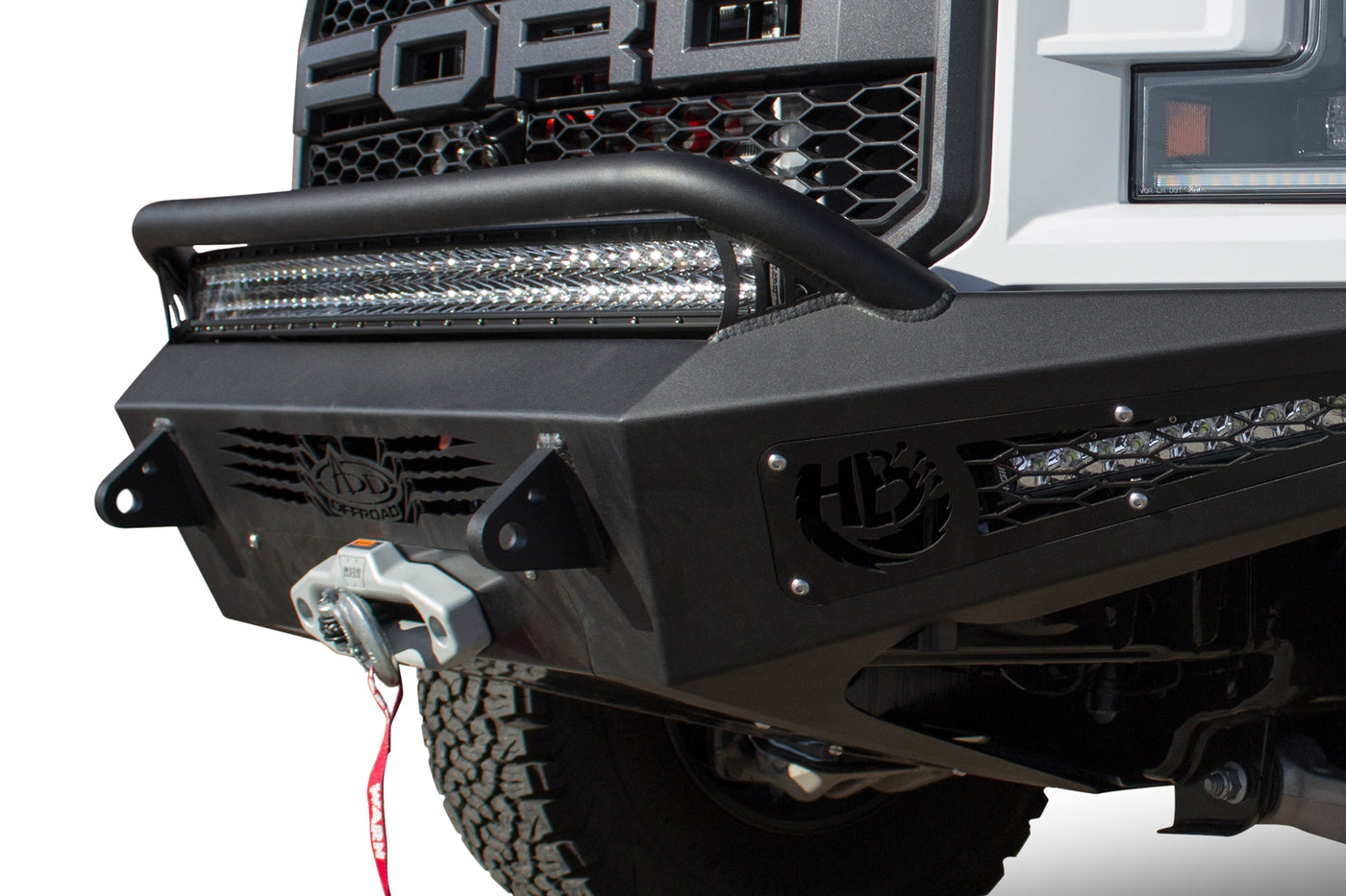2nd Gen Ford F-150 Raptor HoneyBadger Front Bumper | ADD Offroad